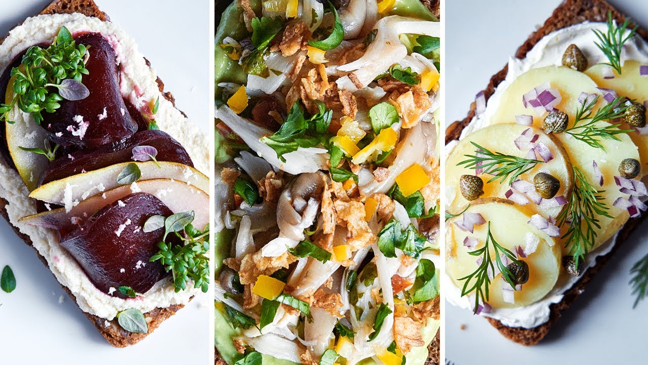 Smørrebrød Danish Open-Faced Sandwiches